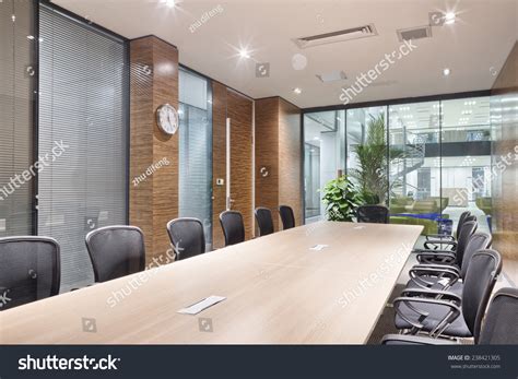 Стоковая фотография 238421305 современный офисный конференц зал интерьер Shutterstock