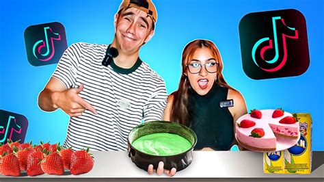 RECETAS DE TIK TOK con la mama de mis hijos Todo nos salió mal
