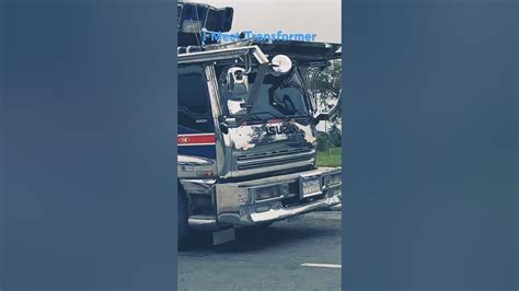 트래스포머 옵티머스프라임 먼 친척 이수즈프라임을 먄났네 트랜스포머 Isuzu 옵티머스프라임 트럭 쉼터