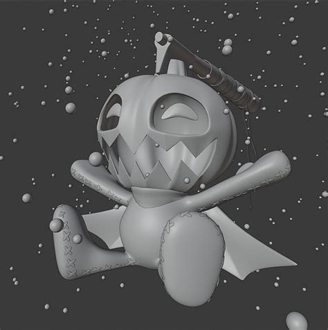 Digimon Pumpkinmon Cg Cookie