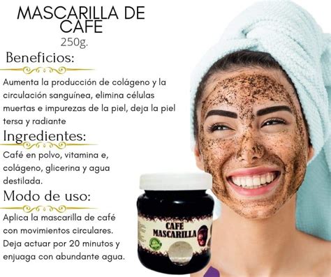 MASCARILLA DE CAFÉ 250g Productos DVITA