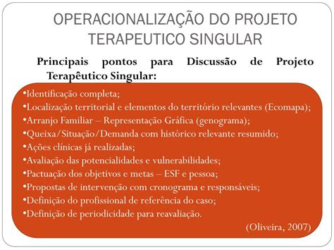 Ppt Alguns Conceitos Sobre O Projeto Terap Utico Singular Powerpoint