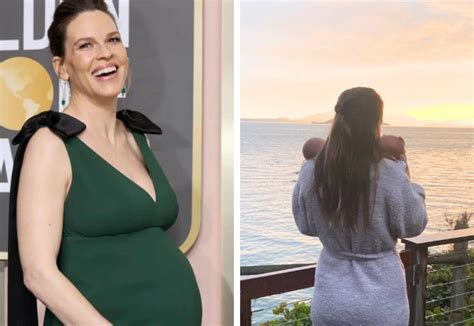 Hilary Swank 48 Has Given Birth To Twins Mouths Of Mums