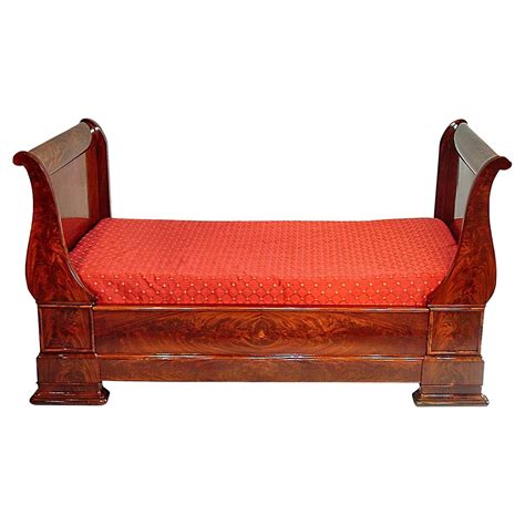 Mahogany Neoclassical Bed Frame 19th Century For Sale At 1stdibs