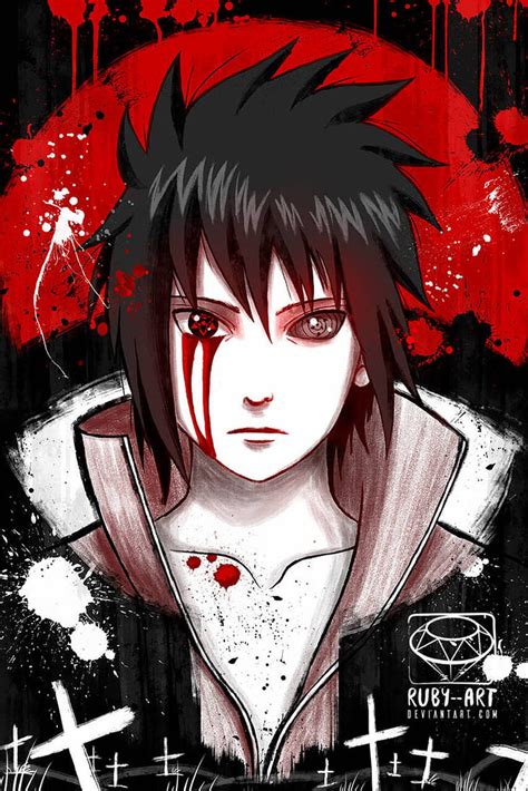 Uchiha Sasuke Sharingan Wallpaper