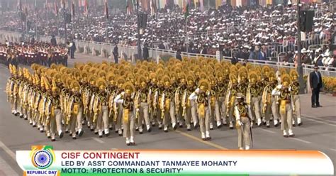 Delhi Police Women Contingent Named Best Marching Contingent Among Capf
