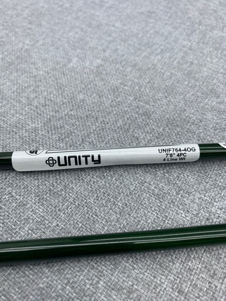 Rainshadow Unity Fly Rod Blank 4 Piece 4 Weight 7 6 Olympic Gre