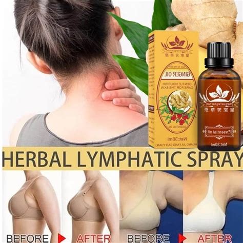 Natural Plant Therapy Ginger Oil Anti Aging Lymphatic Drainage Body