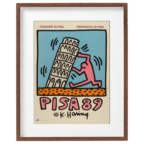 Keith Haring Vintage Art Exhibition Print Daughters Of The Revolution