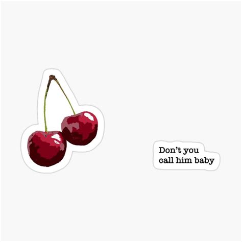 Cherry Harry Styles Sticker For Sale By Naomiescorner Harry Styles