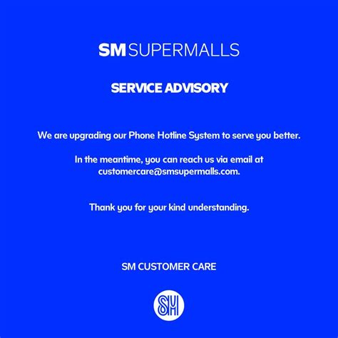 Sm Megamall Sm Customer Care Service Advisory