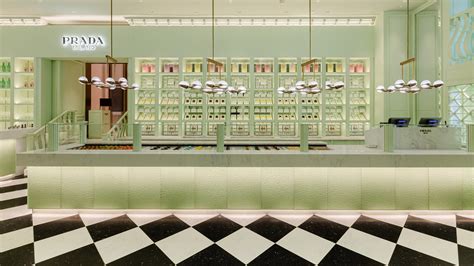 Prada Opens Patisserie Prada Caffè At Harrods
