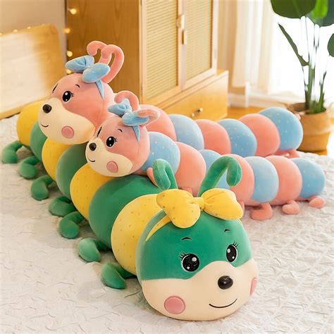 Adorable Caterpillar Soft Plush Pillow Alwaysplushie