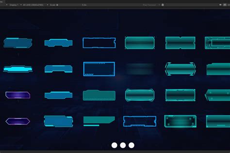 Sci Fi Uis 2d Gui Unity Asset Store