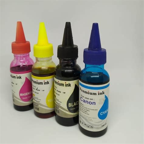 Jual TINTA REFILL PRINTER CANON Premium Ink Shopee Indonesia