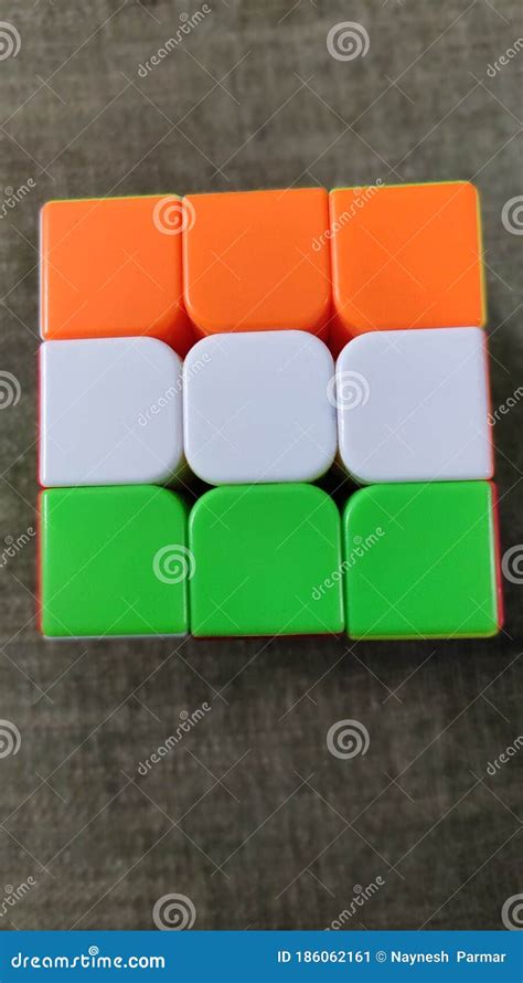 Indian Flag Tri Color Rubic Cube Editorial Photo Image Of Flag