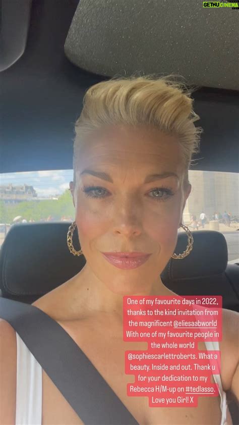 Hannah Waddingham Instagram Gethu Cinema