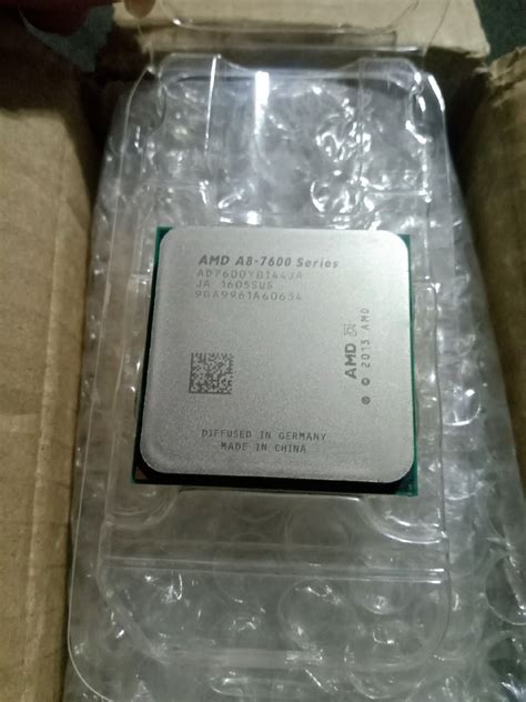 AMD A8 7600 PROCESSOR Computers Tech Parts Accessories Computer Parts On Carousell