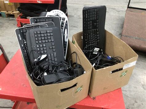 Quantity Of Assorted Computer Peripheral Devices Auction 0046 3027744 Grays Australia