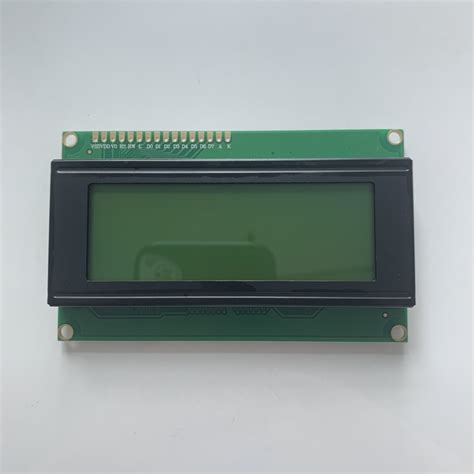 4x20 Character Lcd Display Module With Yellow Green Backlight