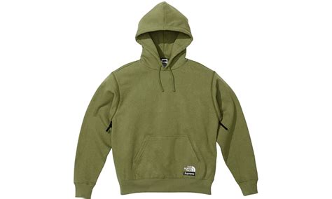 Supreme The North Face Convertible Hooded Sweatshirt Olive
