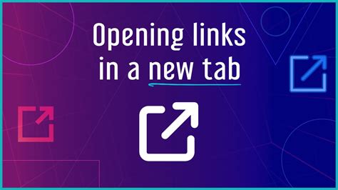 Opening Links In A New Tab Kinetic Iris