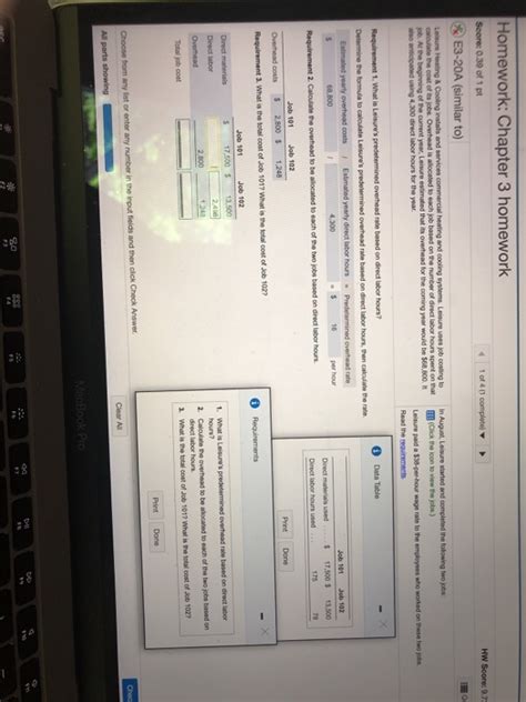 Solved Homework Chapter 3 Homework Score 0 39 Of 1 Pt 1 Of