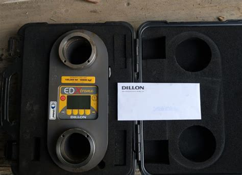 2018 Dillon 50 Ton Digital Dynamometer Capacity Testing Meter Quarry Plant Parts