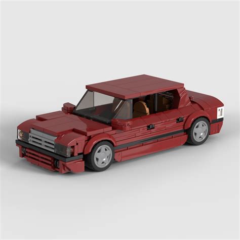 Lego Moc Mercedes Benz 500e By Safisab Rebrickable Build With Lego