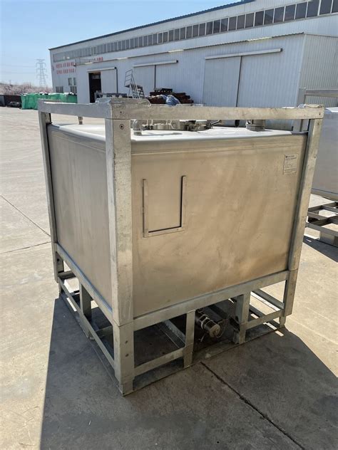 중국 아연 도금 프레임이 있는 스테인레스 스틸 Ibc 탱크 제조 업체 공급 업체 공장 아연 도금 프레임이 있는 맞춤형 스테인레스 스틸 Ibc 탱크 도매 E Tech