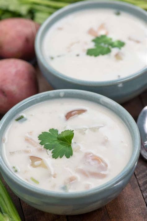 Moms Clam Chowder Soup Crazy For Crust