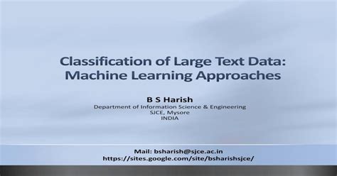 Pdf Classification Of Large Text Data Machine Learning Latent Semantic Indexing Is