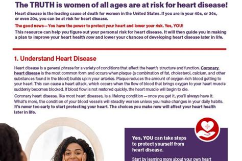 Heart Smart Basics What To Know To Keep Yours Healthy Fact Sheet