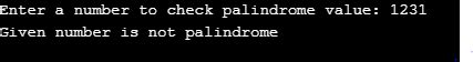 Palindrome In C Program Method To Check Palidrome Using C Program