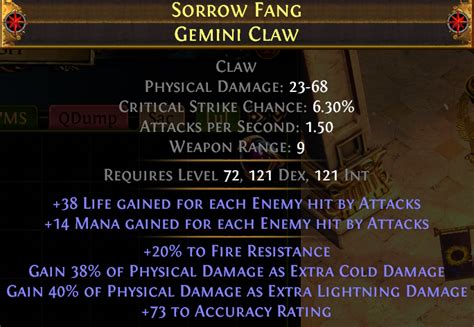 Is This Gemini Claw Worth Master Crafting R Pathofexile