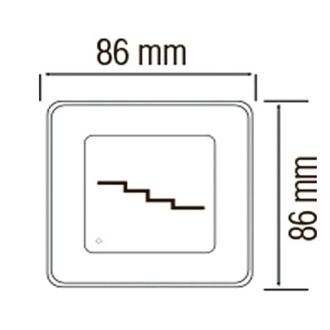 ᐉ Настенный светильник Horoz Electric 079 027 0002 010 2 Вт 100 Lm