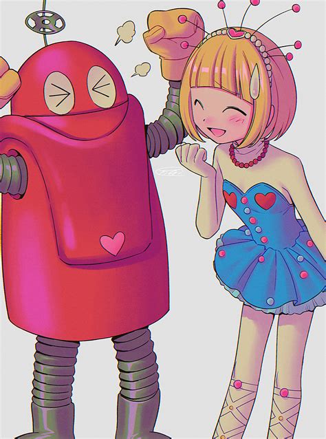 Robocon And Robin Ganbare Robocon Drawn By Menmaenaic31 Danbooru
