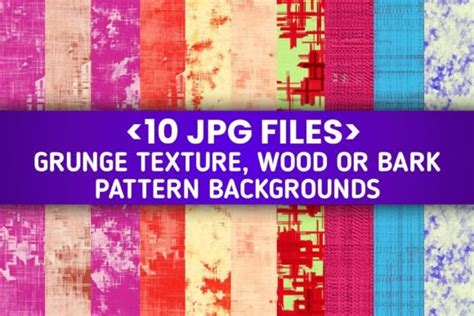 Grunge Texture Or Bark Patterns Part 3 Graphic By Moolecule Studio