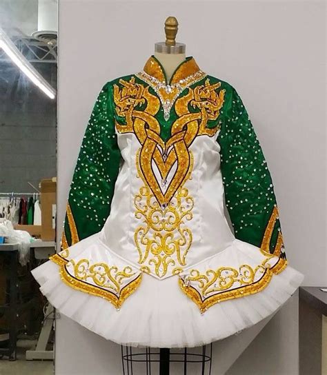 Heidi Bird Design Irish Dance Solo Dress Costume Irish Dance Dress