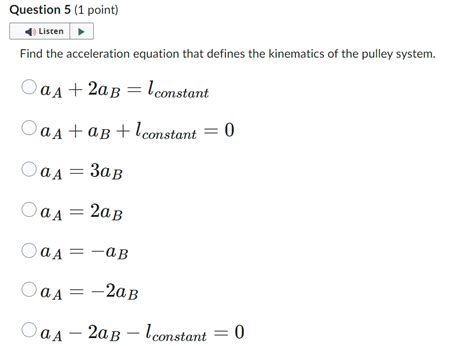 Solved How Much Is The Acceleration Of The Block B Find That Chegg Com