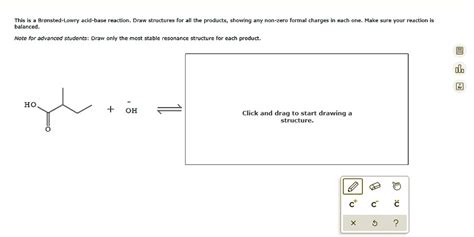 This Is Bronsted Lowry Acid Base Reaction Draw Structures For All The