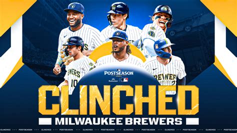 The Brewers Clinch The Nl Central 09212025 Milwaukee Brewers