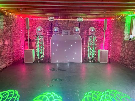 Wedding Dj Booth Selector Dj Services Cornwall