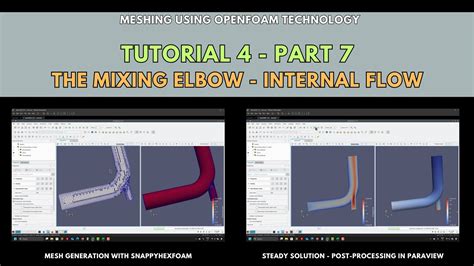 Meshing With Snappyhexmesh Tutorial 4 Part 7 The Mixing Elbow