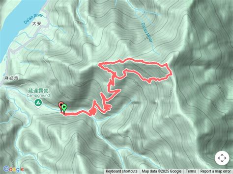 泰安麻必浩林道南坑山O型20250228 健行筆記