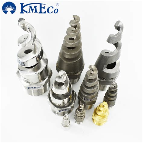 Brass Dust Control Spiral Spray Nozzle For Cooling Tower Nozzle And