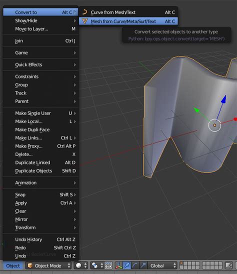 Blenderで曲線から面→厚み付け ぬの部屋（仮）