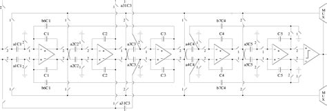 Fully Differential Switched Capacitor Implementation Of A 5 Th Order Download Scientific
