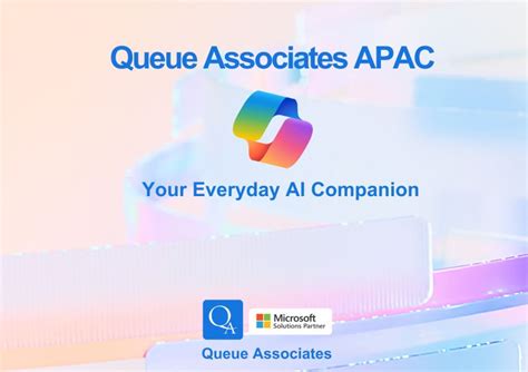 Queue Associates Apac On Linkedin Copilot Microsoft365 Queueassociates Queueapac