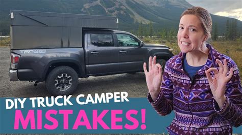 Upgrading 6 Of My DIY Truck Camper Build Failures YouTube